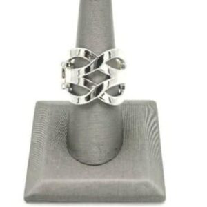Cross Your Fingers – Sliver Ring - Paparazzi $5 Jewelry Join or Shop Online
