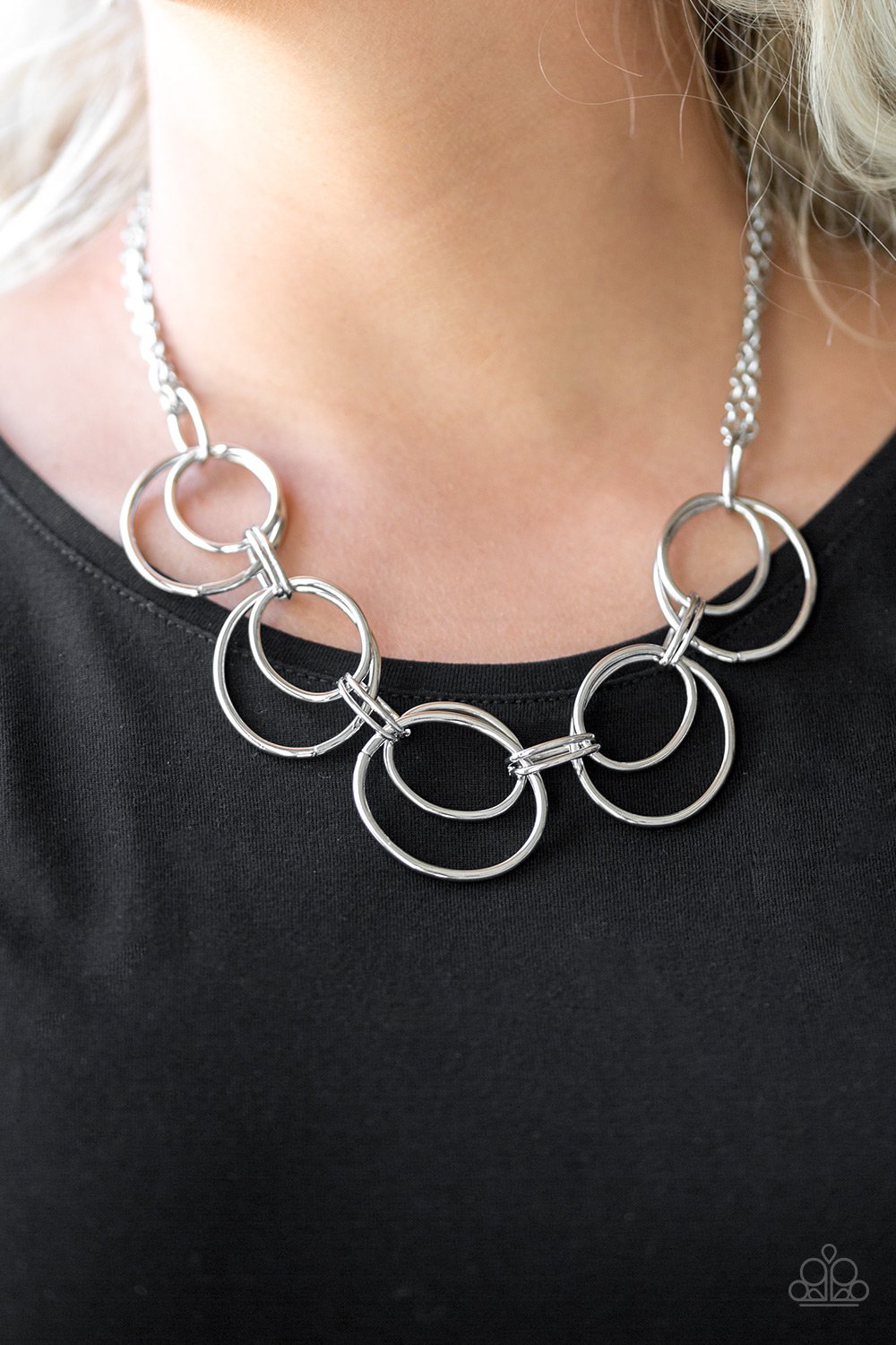 Urban Orbit - Silver - Paparazzi $5 Jewelry Join or Shop Online